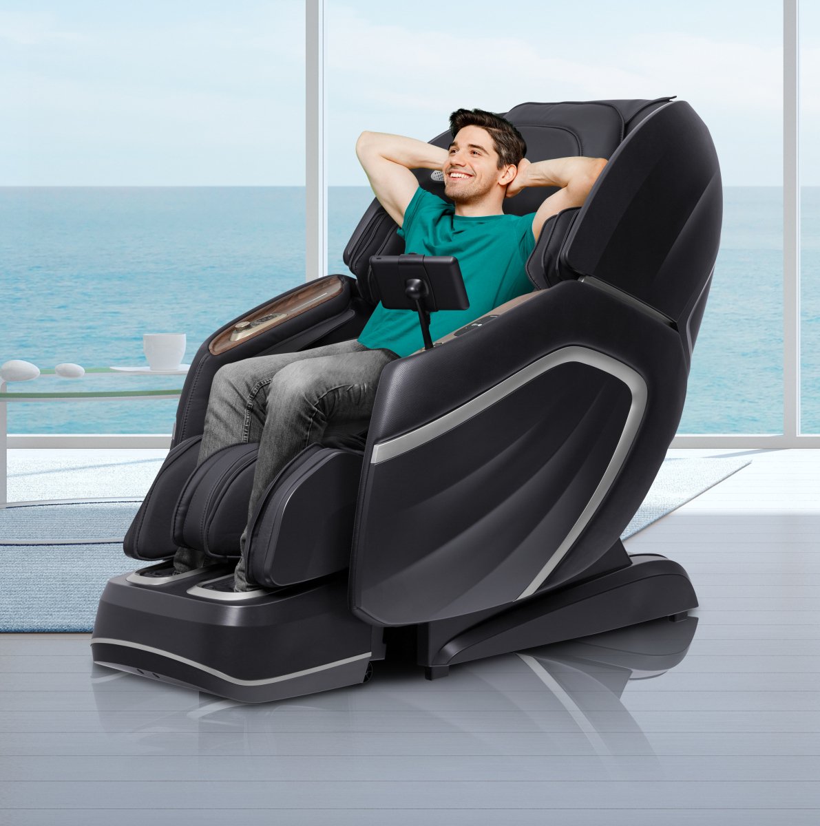 AmaMedic Hilux 4D Taupe Massage Chair